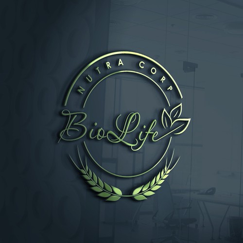 Create a modern, fresh, brand able design for BioLife Nutra Corp | Logo ...