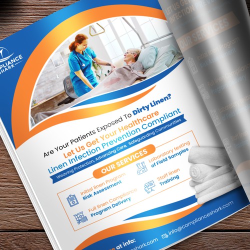Designs | Compliance Shark Magazine Advertisement | Other business or ...