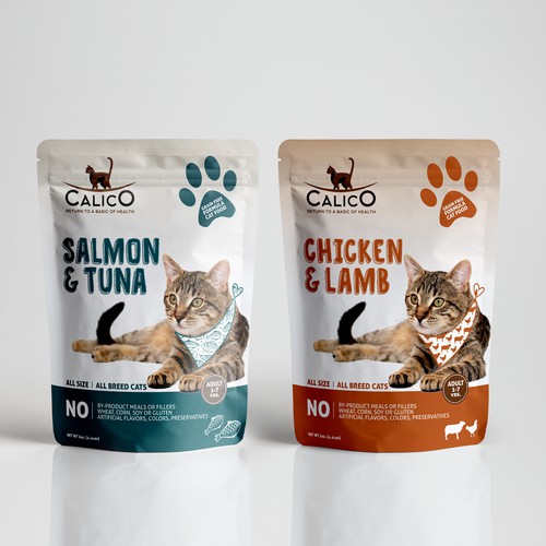 CALICO need a design for dry cat food bag (2kg) | Product packaging contest