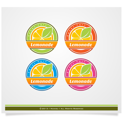 Creating a branding logo and identity for a fresh lemonade beverage ...