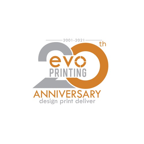 Designs | Sleek, creative logo for our company's 20 year anniversary ...