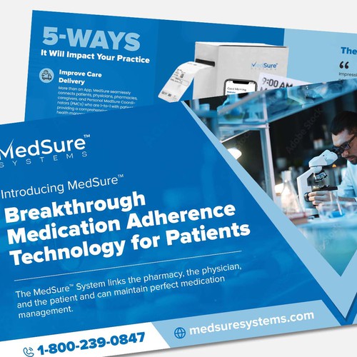 Designs | MD Direct Mailer for New Technology | Postcard, flyer or ...