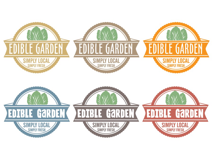 Edible Garden needs a new logo | Logo design contest