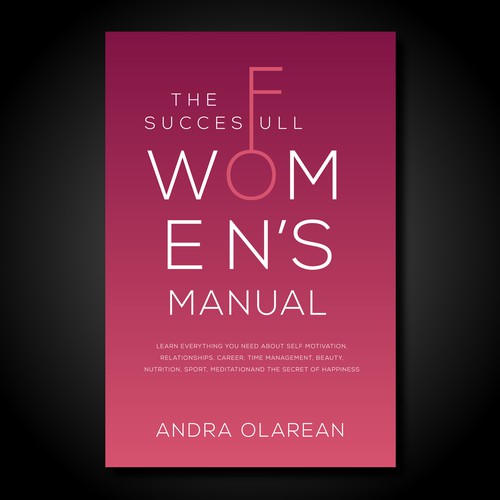 design a cover for a Personal Development book: Successful women's ...