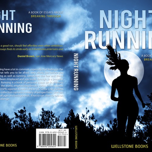 Designs | Night Running Book Cover | Book cover contest