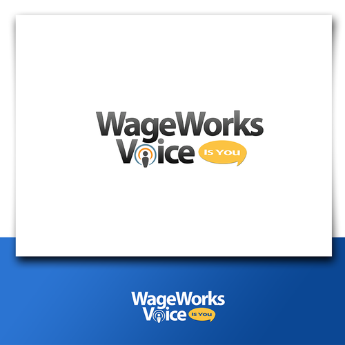 logo for WageWorks Voice | Logo design contest