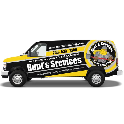 Awesome Van Wrap With A Viking Warrior | Car, truck or van wrap contest