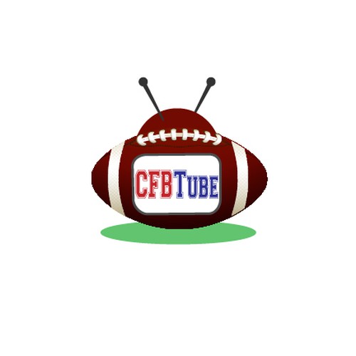 Create an eye catching college football logo for CFBTube.com ...
