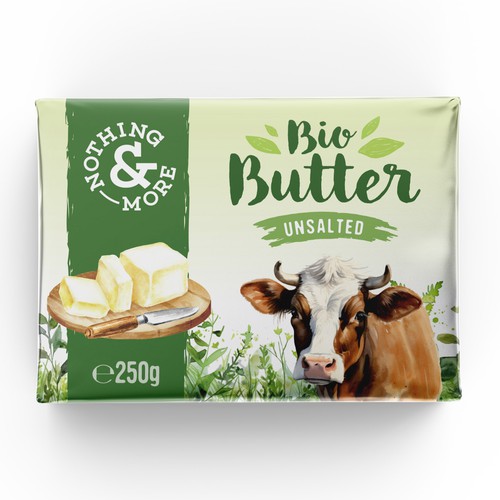 Designs | & Nothing More brand BIO BUTTER package | Product packaging ...