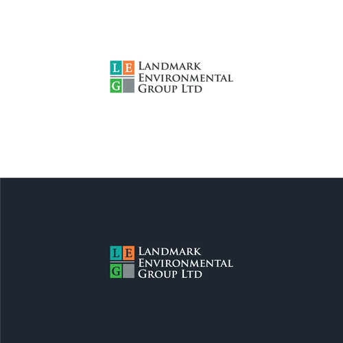 create a clever and iconic brand for Landmark Environmental Group ...