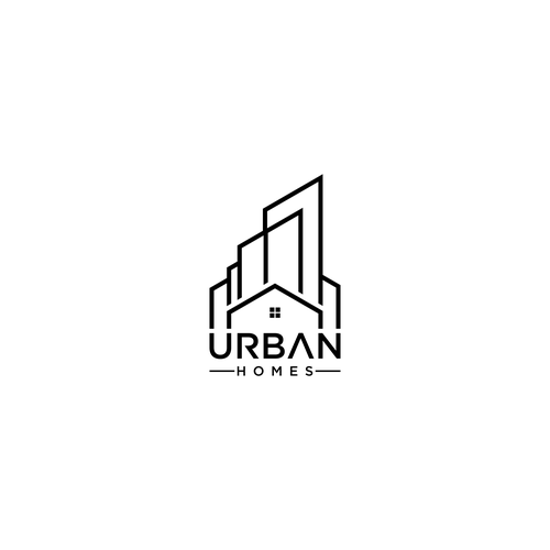 Urban Home Logo URBAN NEST Real Estate Logo Design By Rafe Mahmud On