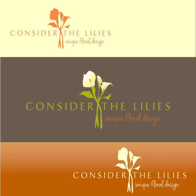logo for Consider the Lilies | Logo design contest
