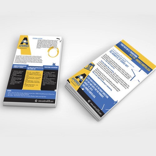 Design an award-winning postcard for a political candidate | Postcard ...