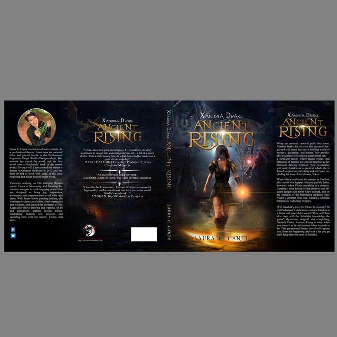 Supernatural Fantasy HardCover Design | Book cover contest