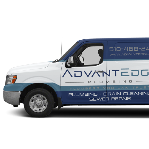 Plumbing company looking for a sleek modern eye catching design for our ...
