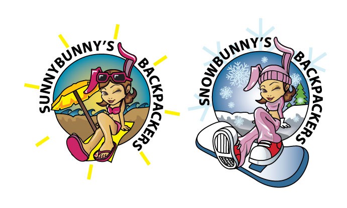 SnowBunnys to SunnyBunnys | Logo design contest