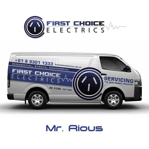 Van Design for Electrical Company | Car, truck or van wrap contest