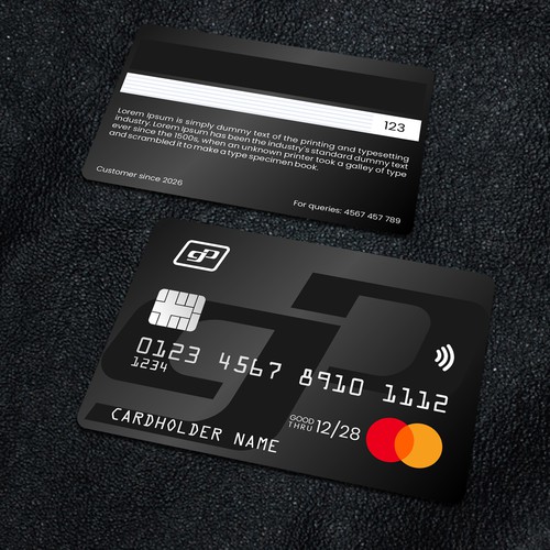 Designs | Luxury Prepaid Debit Card Design | Business card contest