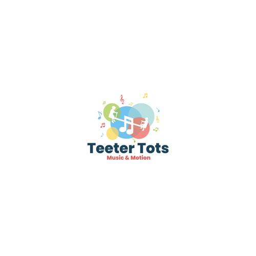 Designs | Teeter Totter meets Tumbling Tots - this logo is all about ...
