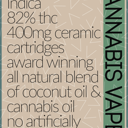 design a label for Rip Sticks Cannabis Vape Pen | Product label contest