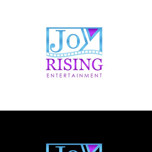 design an illustration that focus around the word JOY with RISING ...