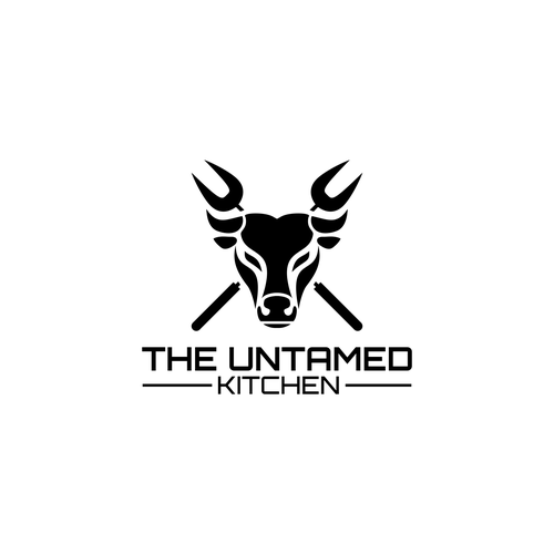 THE UNTAMED KITCHEN - WILD FOOD LOGO | Logo design contest