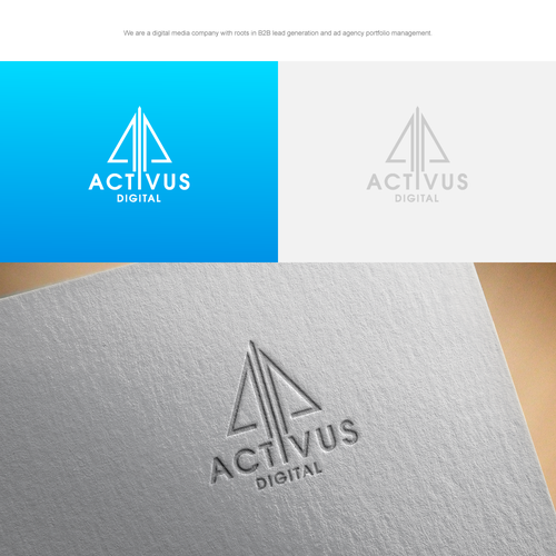 Activus Digital Logo & Biz Card Design | Logo & business card contest