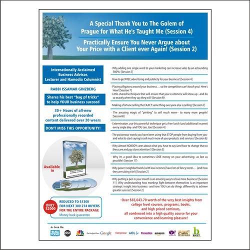 Full Page Content/Text Based Advert for Newspaper/Magazine | Postcard ...