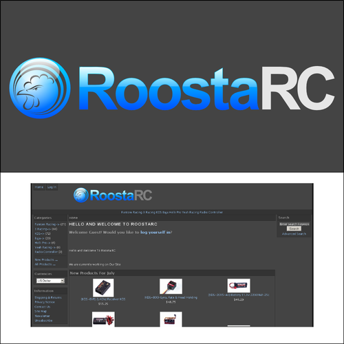 Hobby Shop Logo RoostaRC | Logo design contest