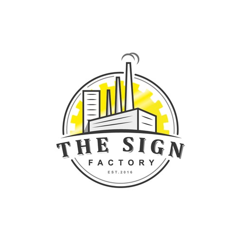 Classic/Retro Logo for The Sign Factory | Logo & hosted website contest