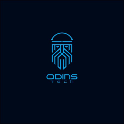 Design a powerful clean logo inspired by mythological god Odin | Logo ...