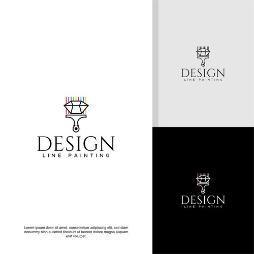 Designs | Modern and elegant Painting Logo | Logo design contest