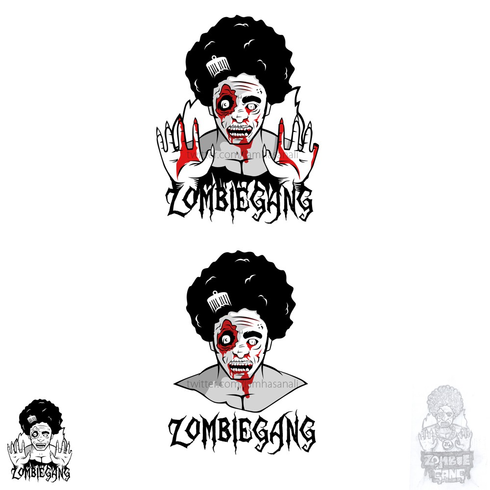 Zombie Logos - Free Zombie Logo Ideas, Design & Templates
