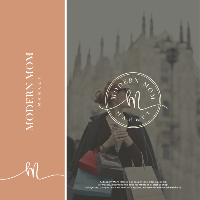 Logo for “Modern Mom Market” for blog and store. | Logo design contest