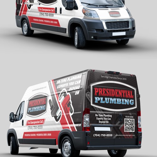 Designs | We Need an Interchangeable Trade Van Wrap With a Consistent ...