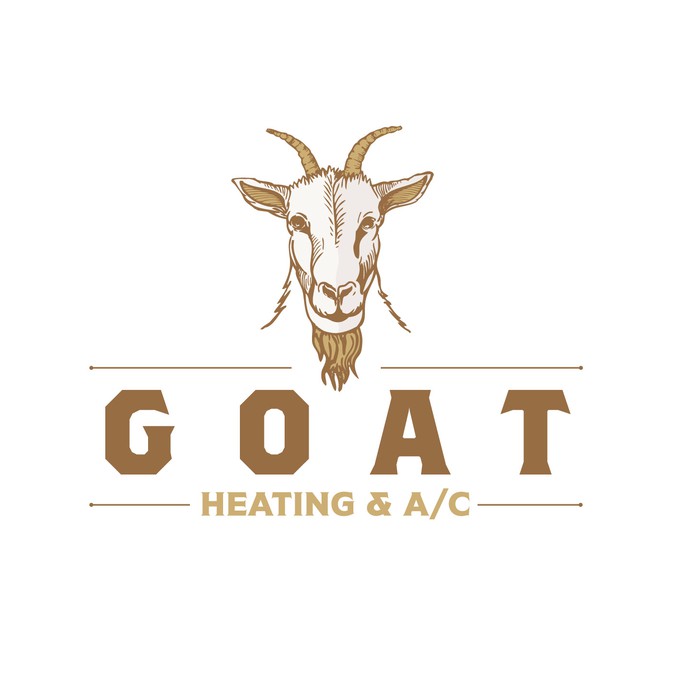 Design the G.O.A.T. logo for GOAT Heating & A/C | Logo & brand identity ...