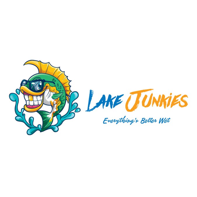 Design a fun fish logo for Lake Junkies | Logo design contest