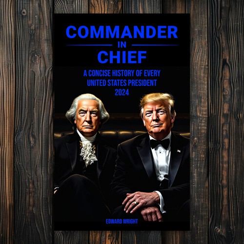 Designs | Regal book cover design for a presidential history book ...