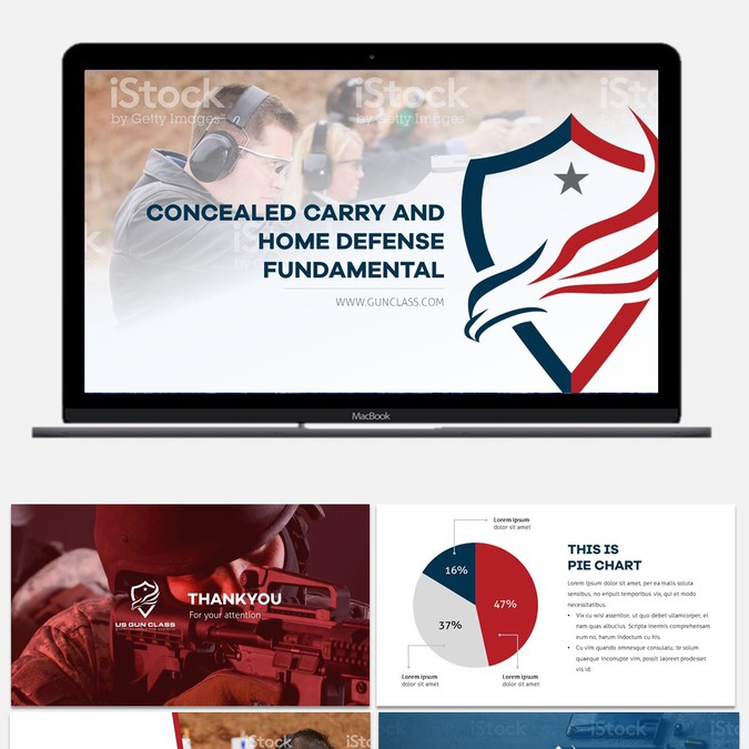 US Gun Class PowerPoint | PowerPoint template contest