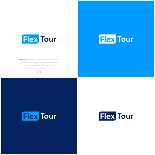 Designs | Logo for Flex Tour Mobile Application | Logo design contest
