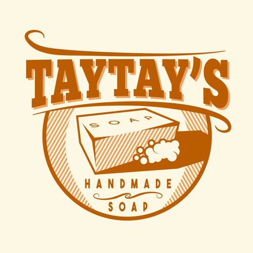 Create an edgy and rustc illustration for taytay's soap. | Logo design ...