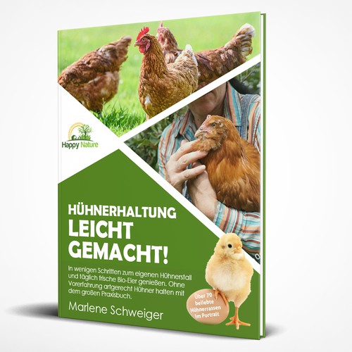 Designs | Chicken Farming Book Cover | Book cover contest