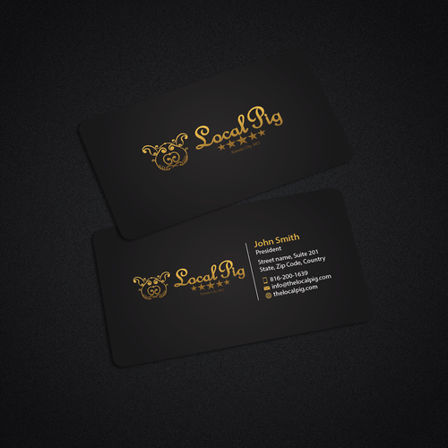 Local Butcher Shop - Business Card | Business card contest