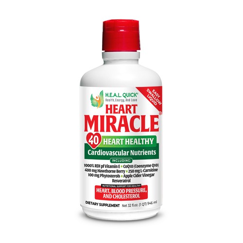 Designs | New look for Heart Miracle | Product label contest