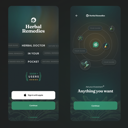 Designs | Design a Modern Yet Traditional Herbal Remedy App: Combining ...