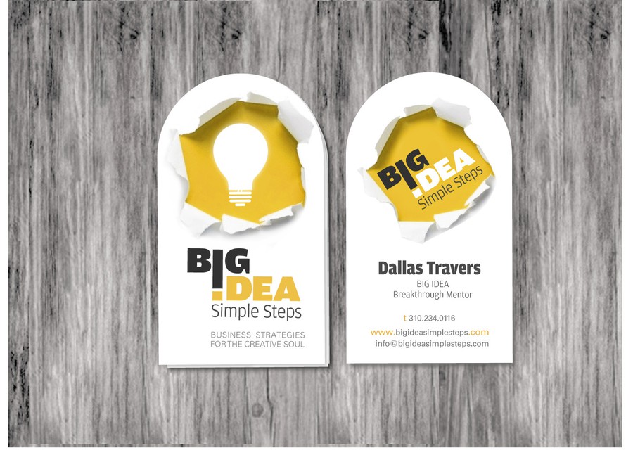 Oooh! Creative Biz Card Design for Creative People | Stationery contest