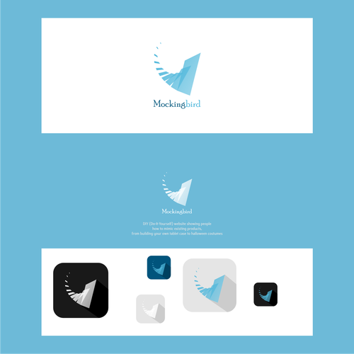 Create a modern bird-themed logo for Mockingbird | Logo design contest