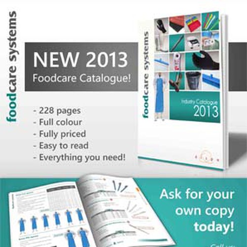 Design Foodcare Systems 8 page bi-monthly flyer | Brochure contest