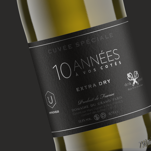 Designs | Bouteille des 10 ans | Product packaging contest
