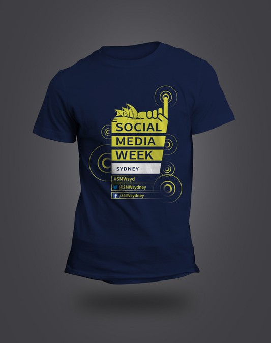 Design a TShirt for Social Media Week Sydney! | T-shirt contest